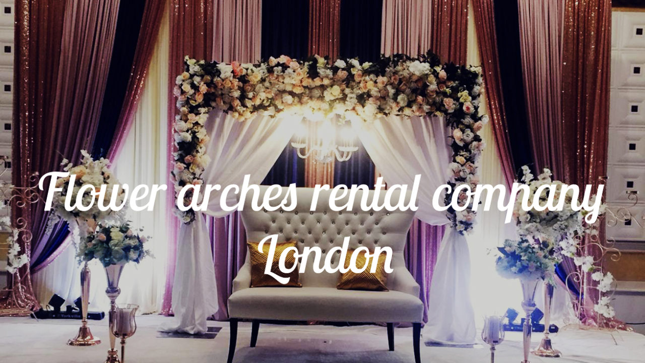London Wedding Flower Arches Rental - Flower Arches Canada