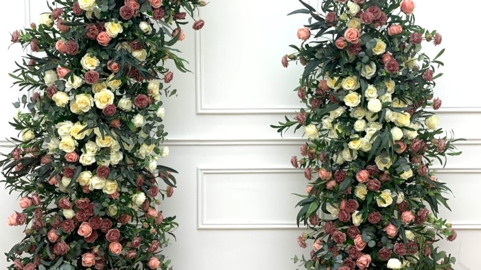 Brantford Wedding Flower Arch - Flower Arches Canada