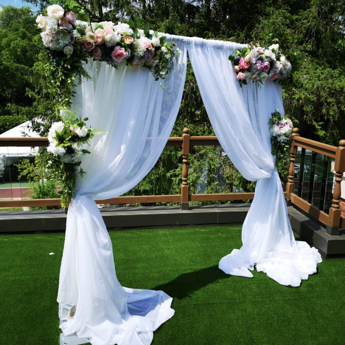 Kitchener Wedding Flower Arch - Flower Arches Canada