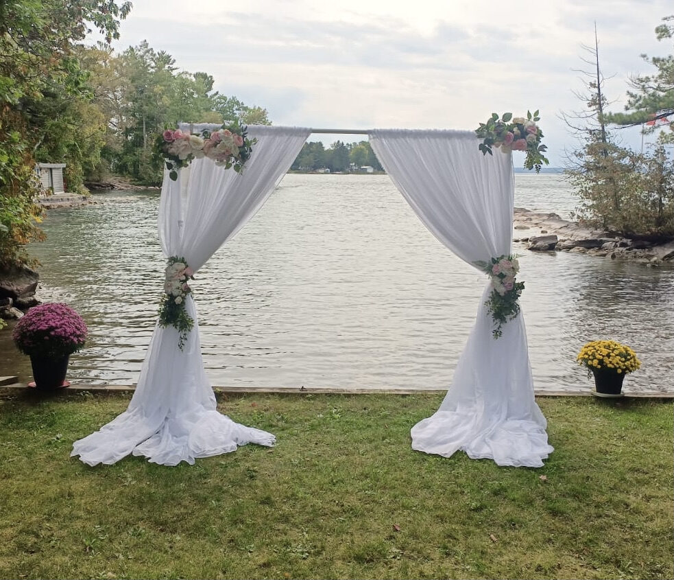 London Wedding Flower Arch - Flower Arches Canada